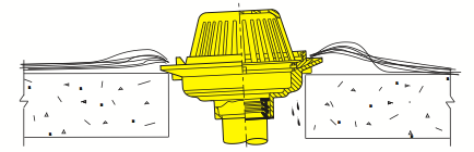 Smith Roof Drain Optional Variations - Underdeck Clamp
